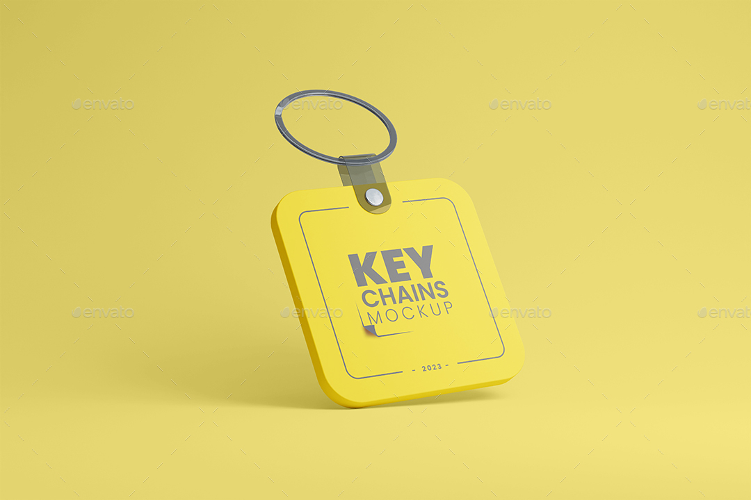 Key Chains Mockup, Graphics | GraphicRiver