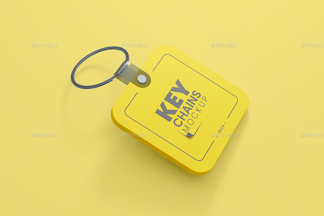 Key Chains Mockup, Graphics | GraphicRiver