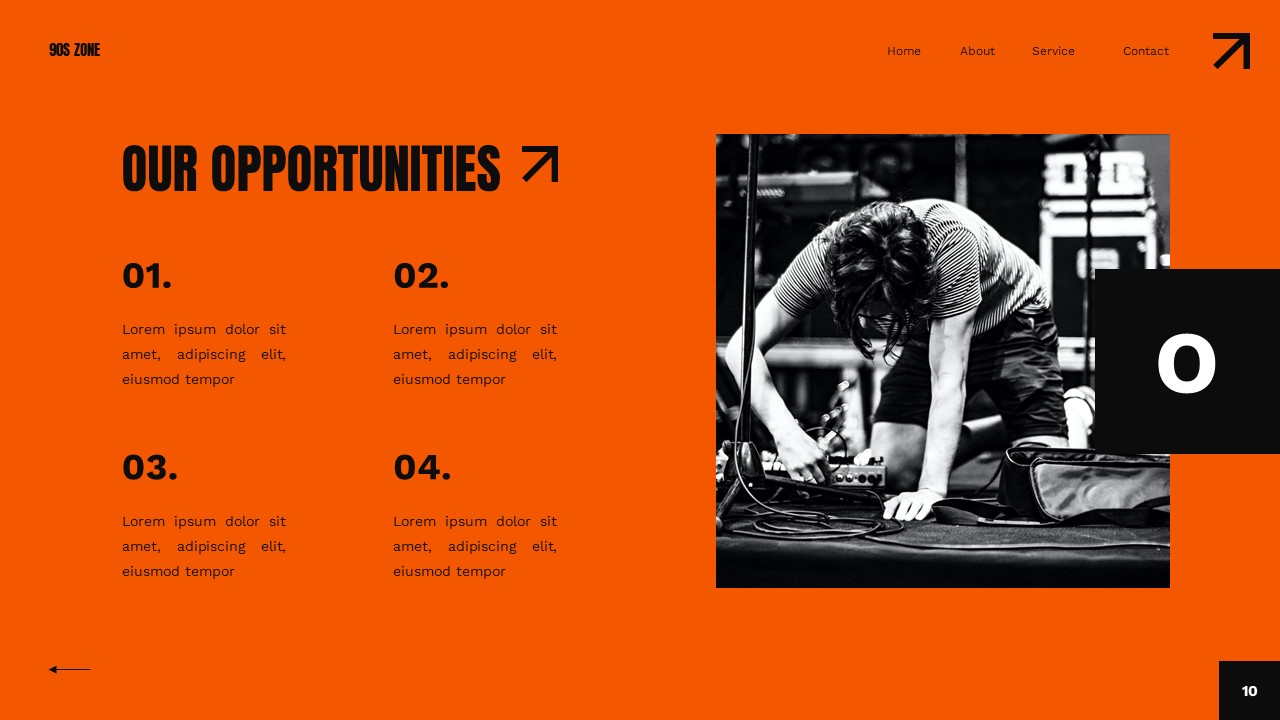 90s Zone - Music Powerpoint Templates, Presentation Templates ...