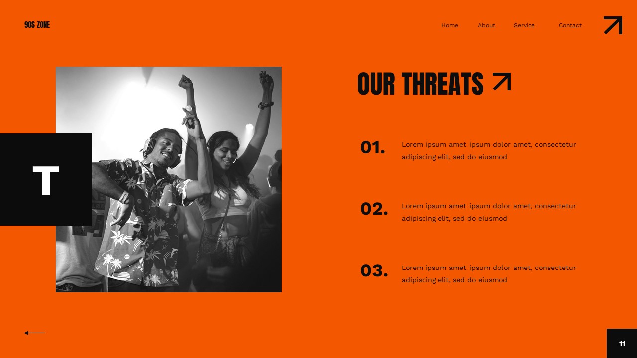 90s Zone - Music Powerpoint Templates, Presentation Templates ...