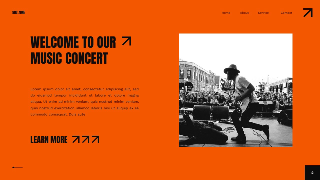 90s Zone - Music Powerpoint Templates, Presentation Templates ...