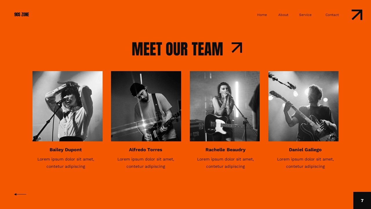 90s Zone - Music Powerpoint Templates, Presentation Templates ...