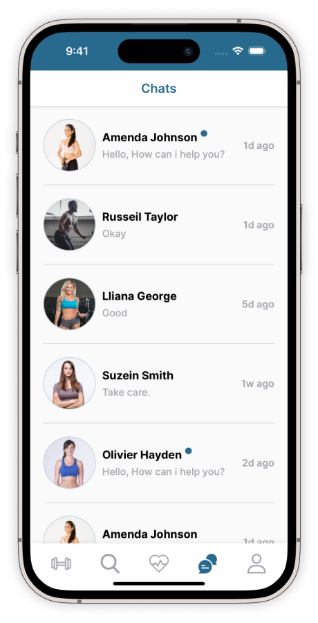 Ionic Fitness Workout App Template in Ionic | FitWithMe by RenderCodeTechnology