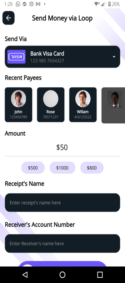 Flutter MyWallet Ui AppKit by awaisdev5765 | CodeCanyon