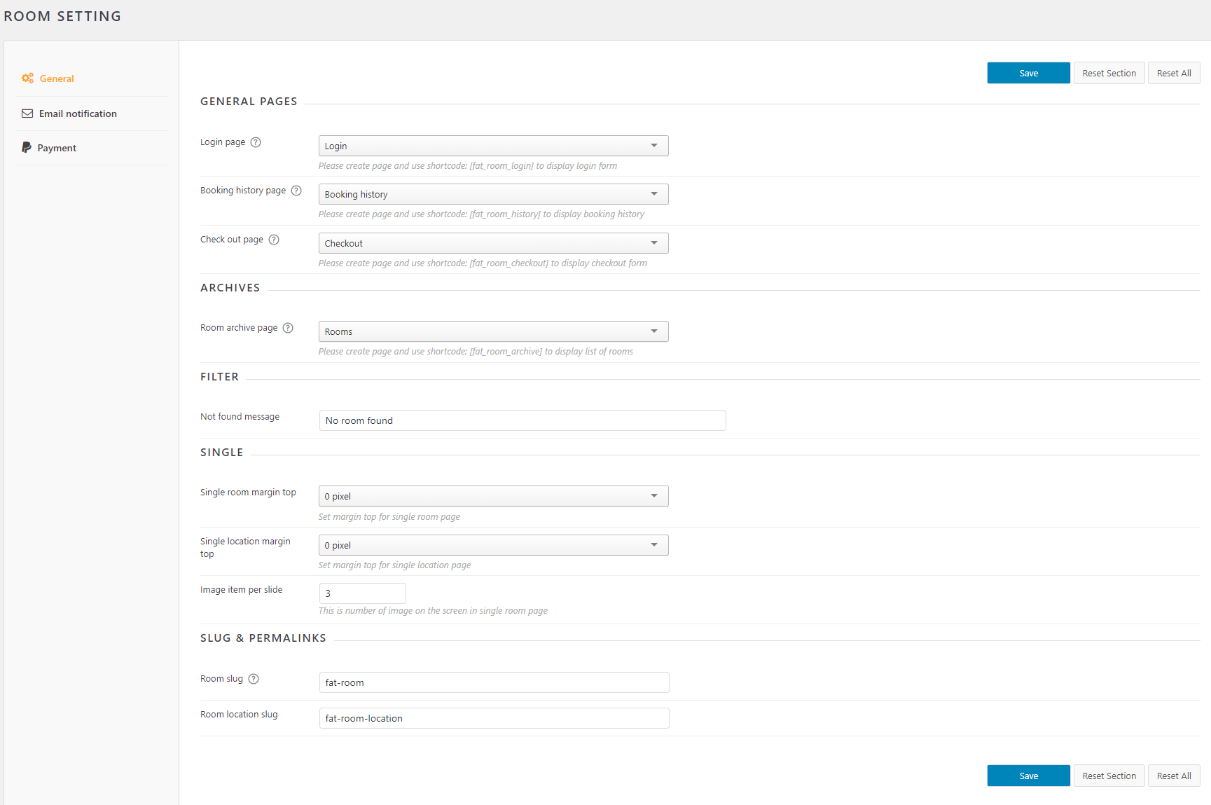 FAT Room Booking - Appointment Reservation and Booking Plugin for WordPress by roninwp