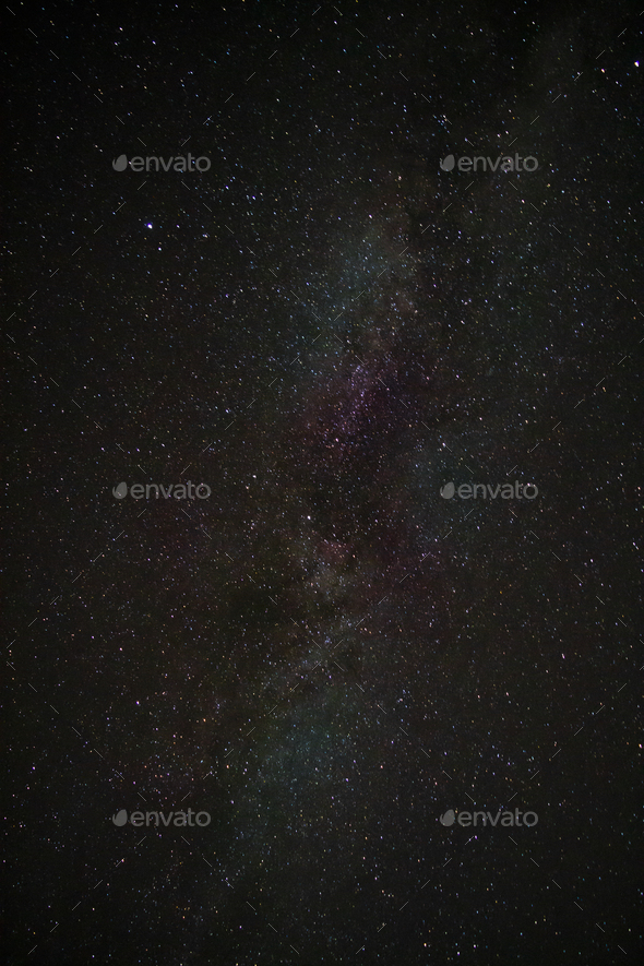 Vertical shot of a beautiful starry night sky - perfect for backgrounds ...