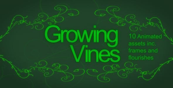 Growing Vine ASSET PACK HD, Motion Graphics | VideoHive