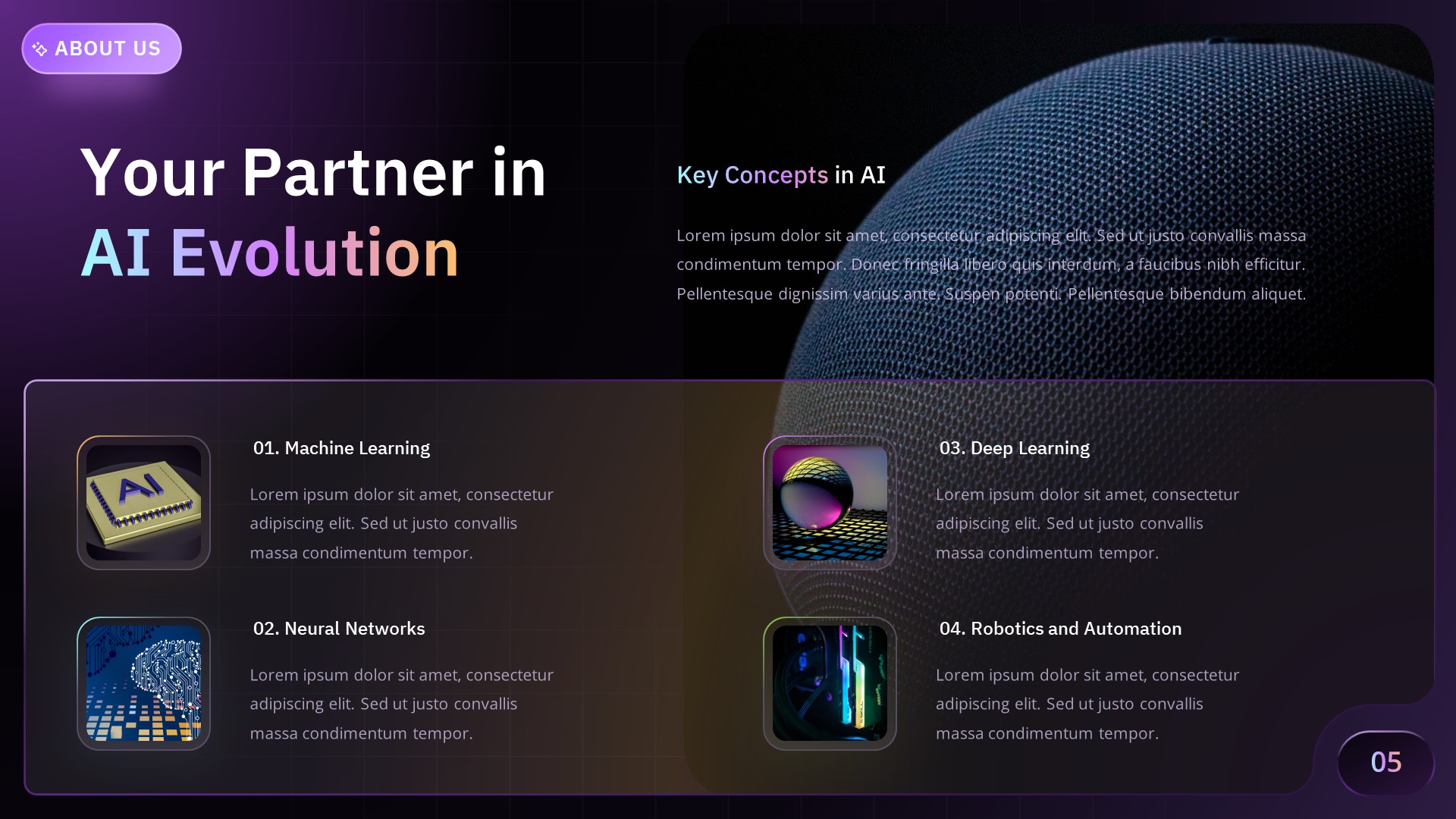 EvolveAI – Artificial Intelligence AI PowerPoint Template, Presentation ...