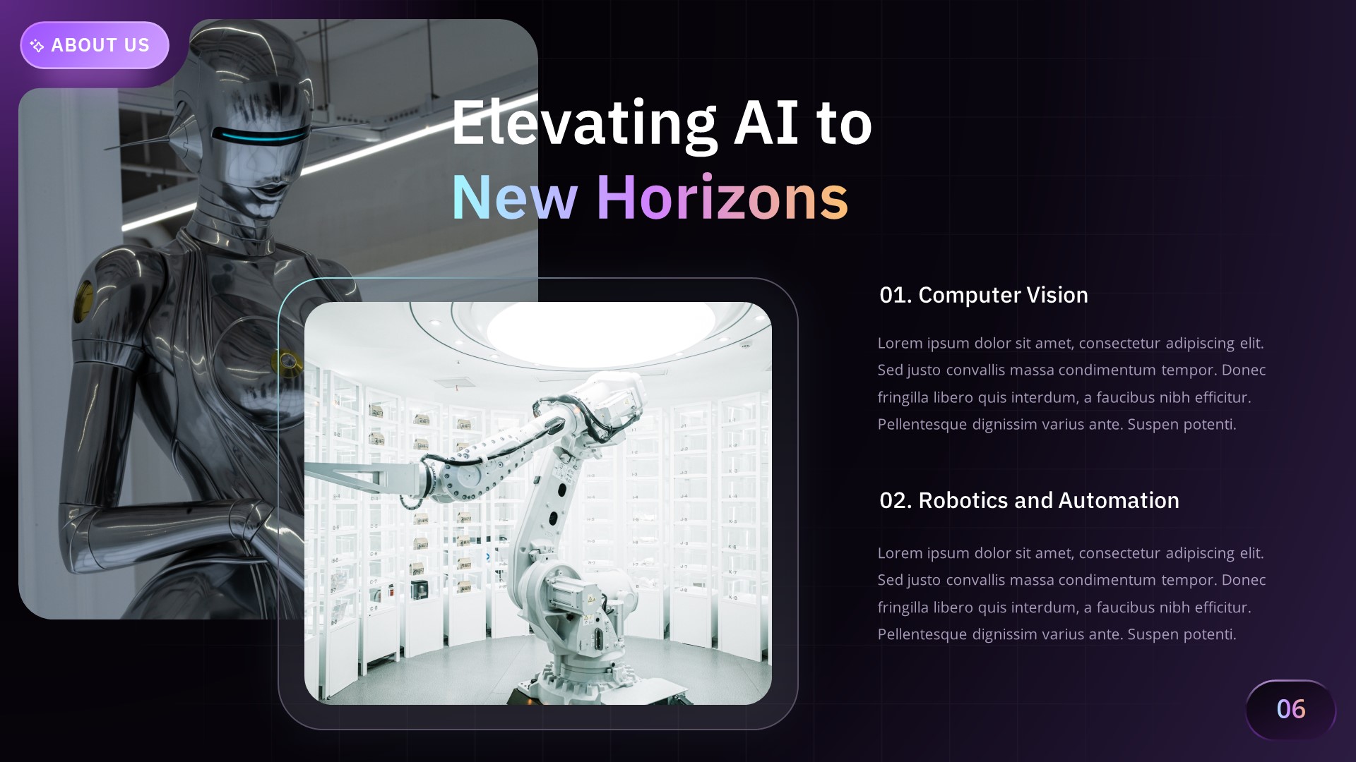 EvolveAI – Artificial Intelligence AI PowerPoint Template, Presentation ...