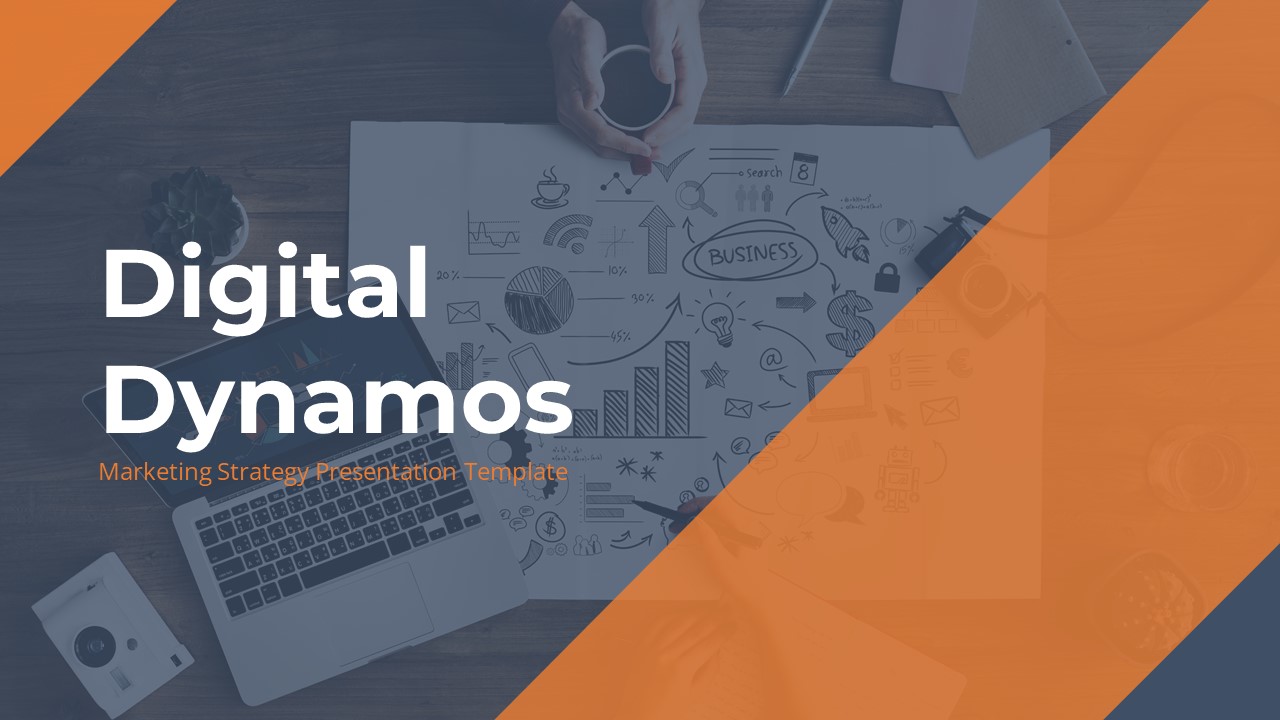 Digital Dynamos - Marketing PowerPoint Template, Presentation Templates