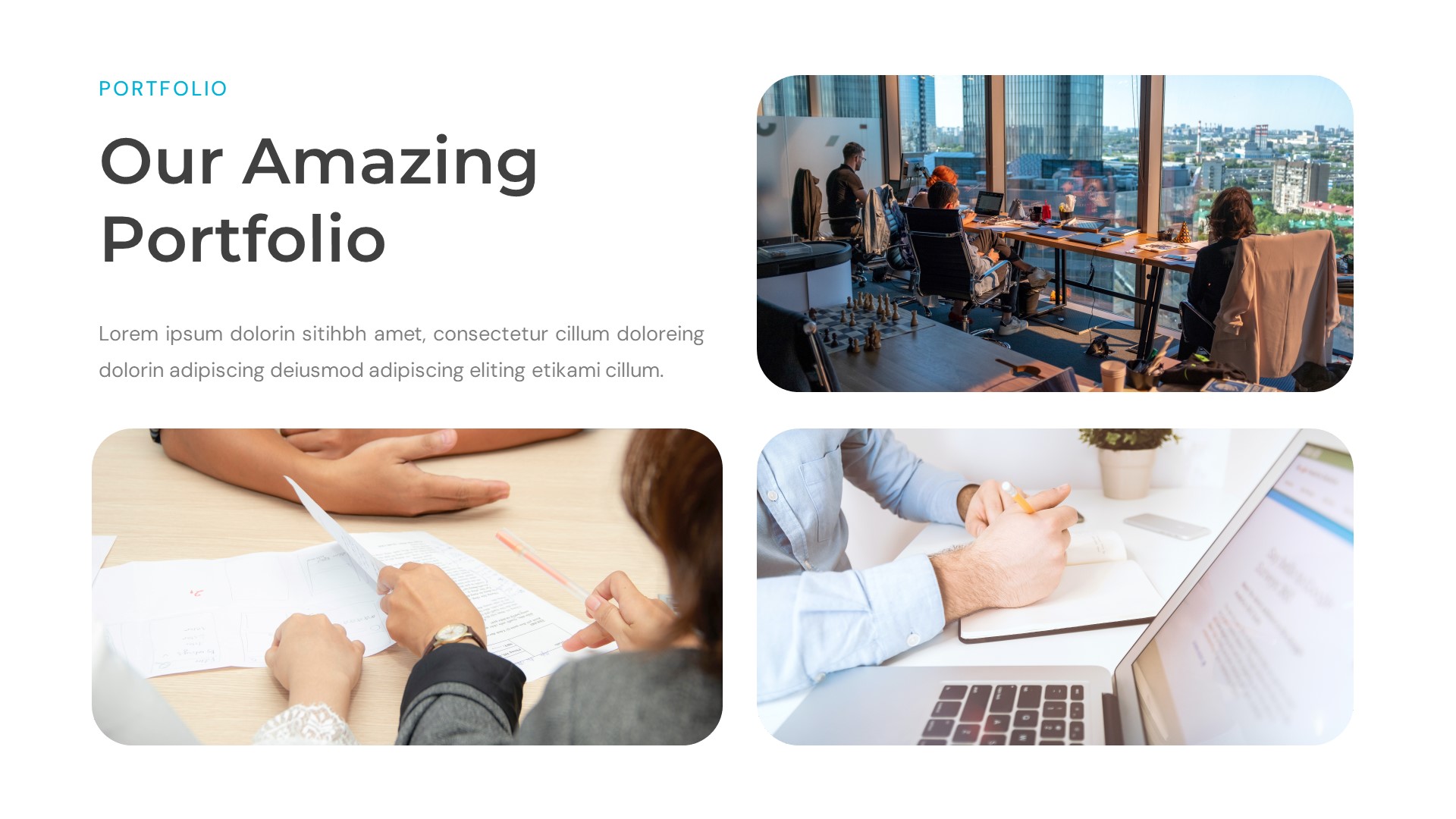 Intertain – Company Profile Keynote Template, Presentation Templates