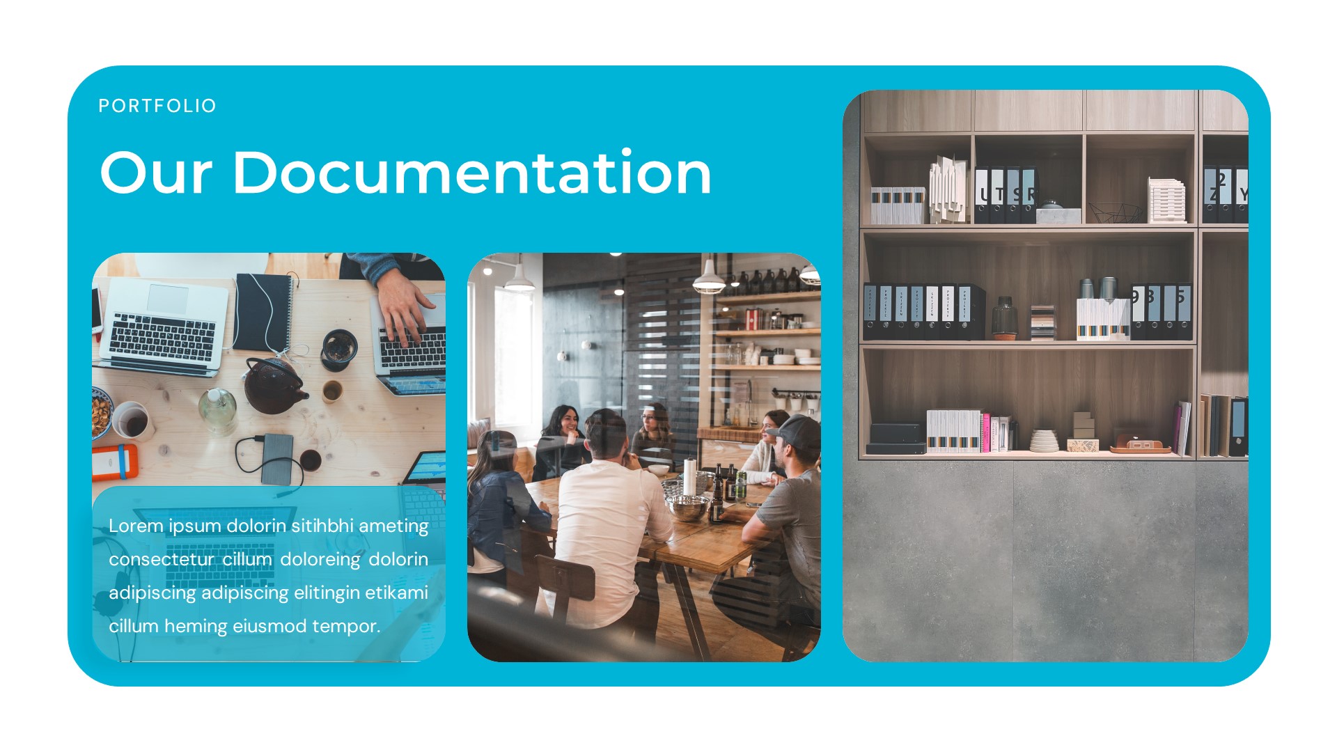 Intertain – Company Profile PowerPoint Template, Presentation Templates