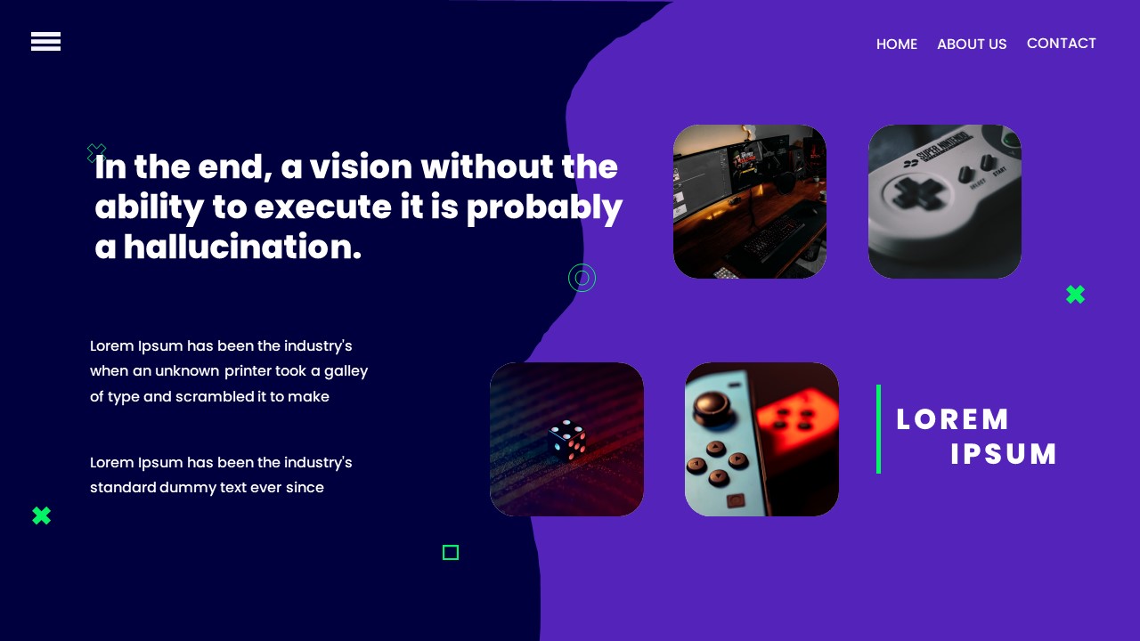 Relyca - Gaming Studio Powerpoint Template, Presentation Templates
