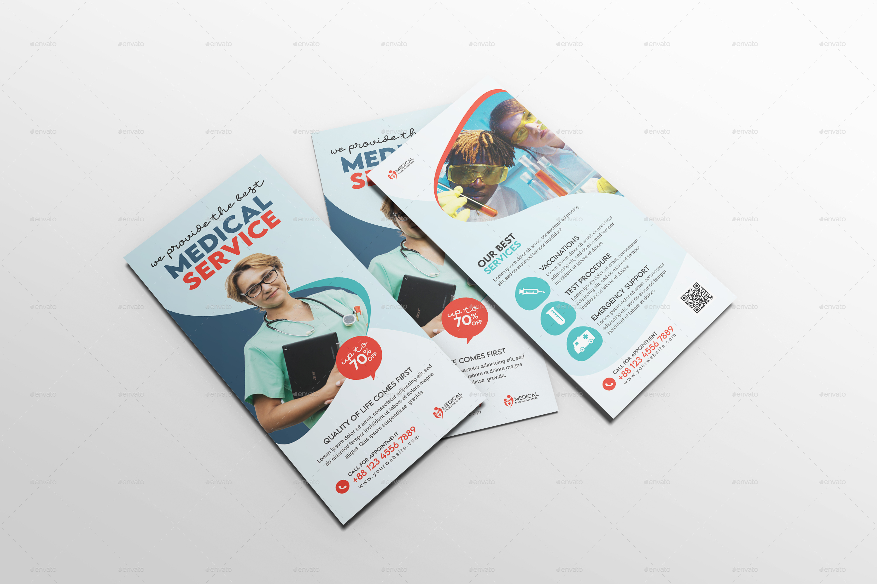 Rack Card Template, Print Templates | GraphicRiver