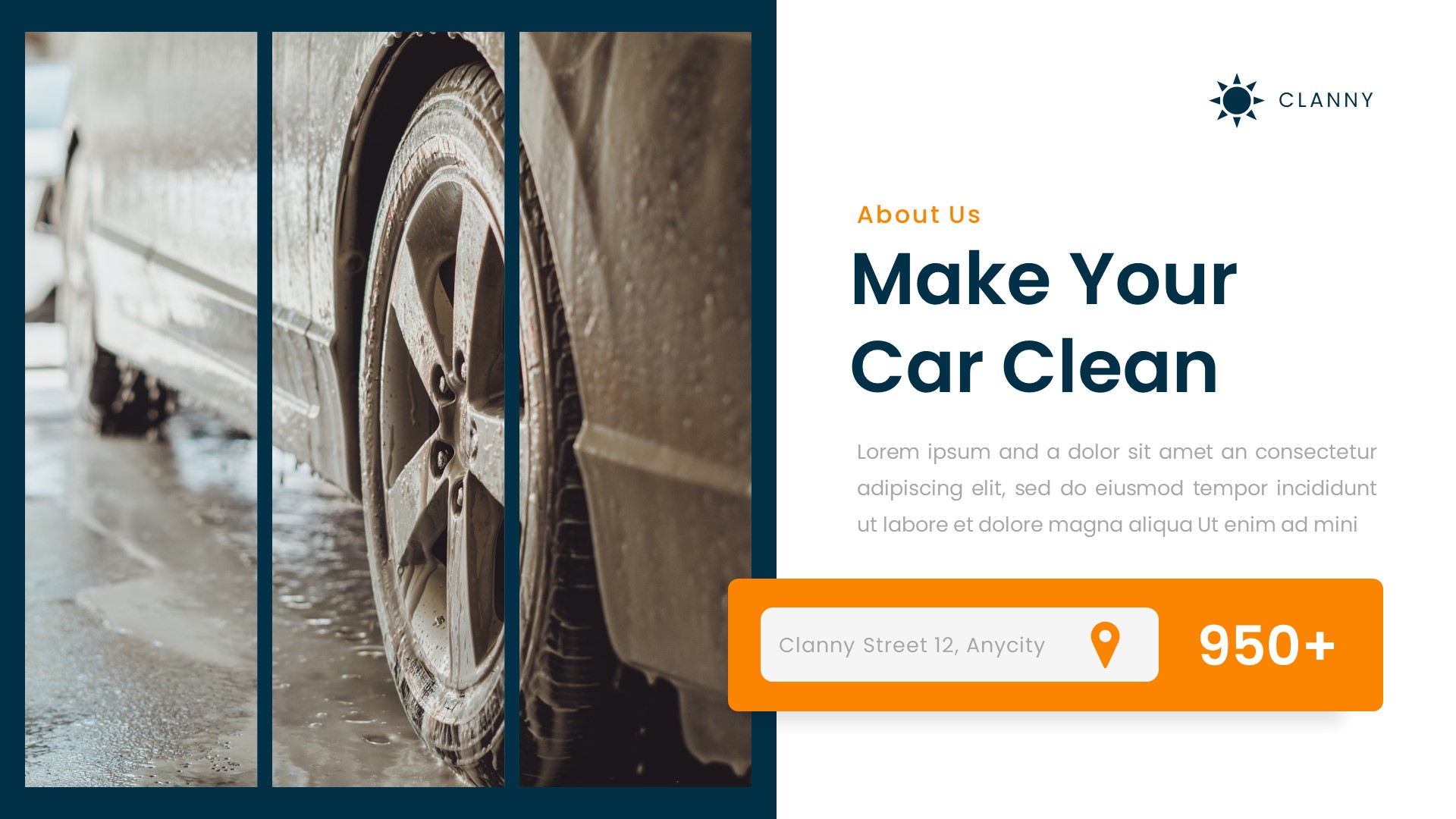 Clanny - Car Wash PowerPoint Template, Presentation Templates ...