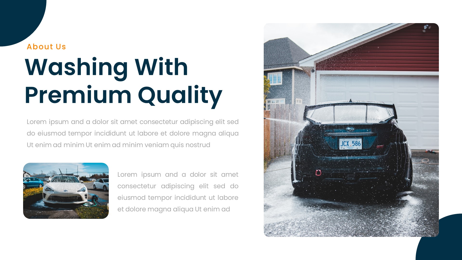 Clanny - Car Wash PowerPoint Template, Presentation Templates ...