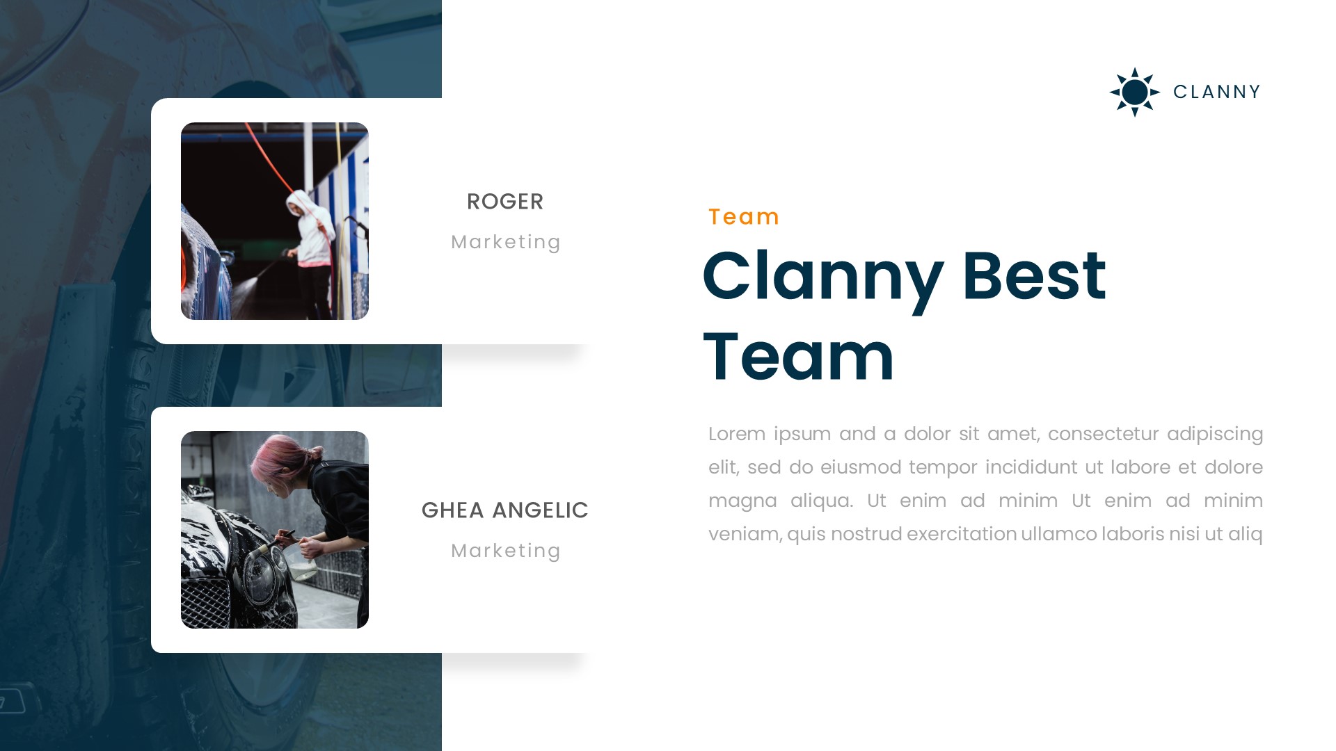 Clanny - Car Wash PowerPoint Template, Presentation Templates ...