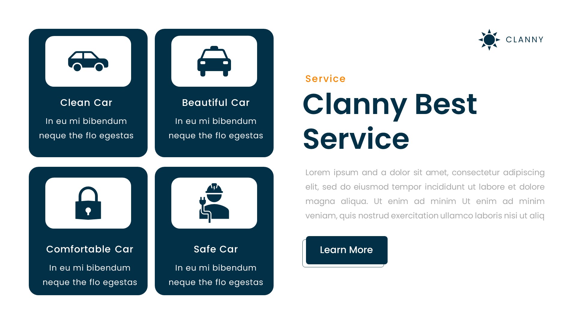 Clanny - Car Wash PowerPoint Template, Presentation Templates ...