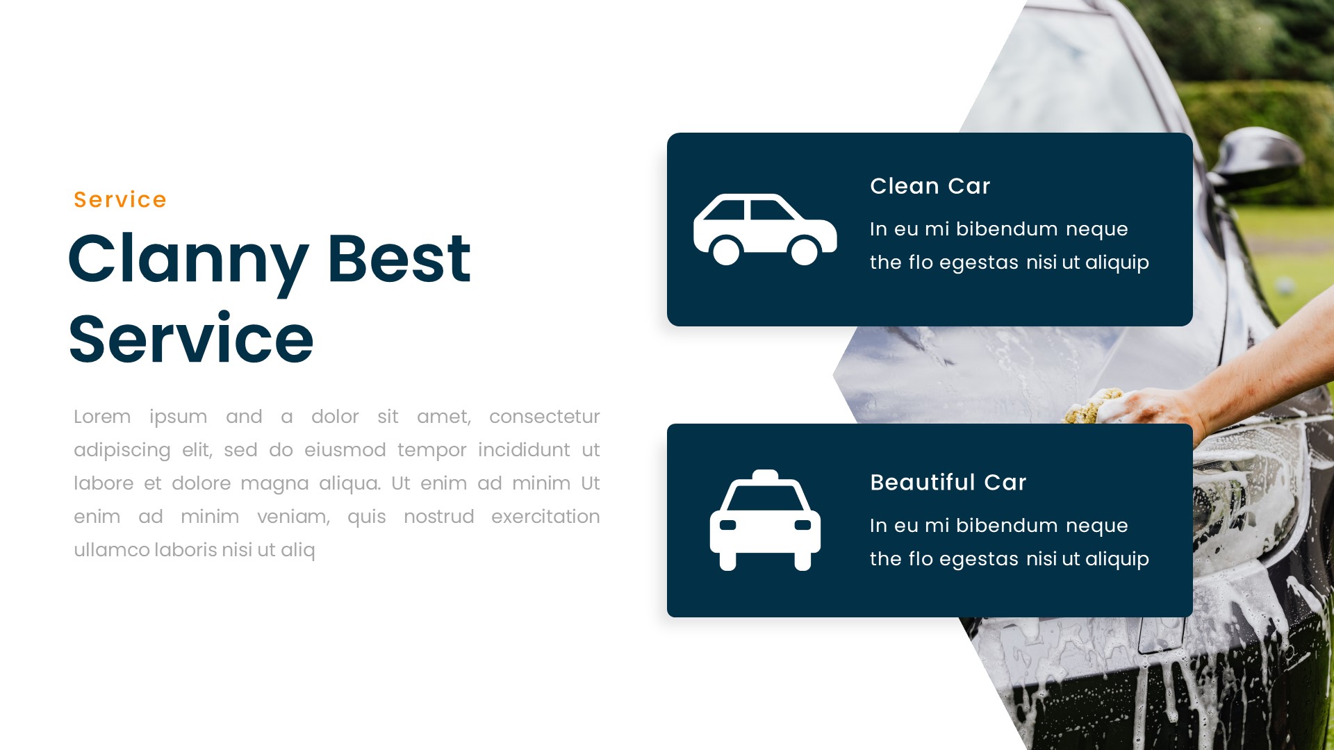 Clanny - Car Wash PowerPoint Template, Presentation Templates ...