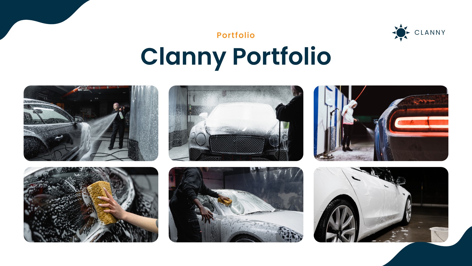 Clanny - Car Wash PowerPoint Template, Presentation Templates ...