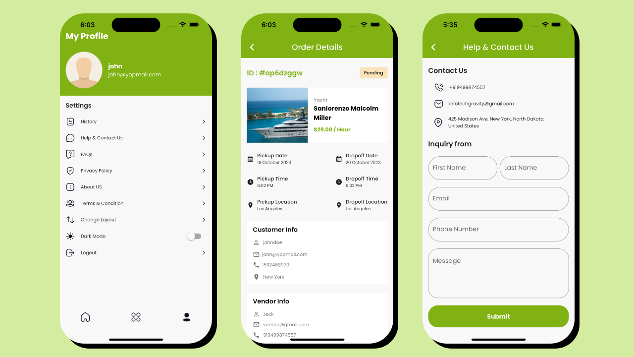 Renterific SaaS - Online Rental System Flutter App With Laravel Admin ...