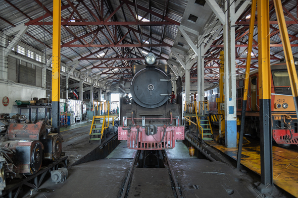 The train's diesel engine, railway Stock Photo by Fender_SRV | PhotoDune