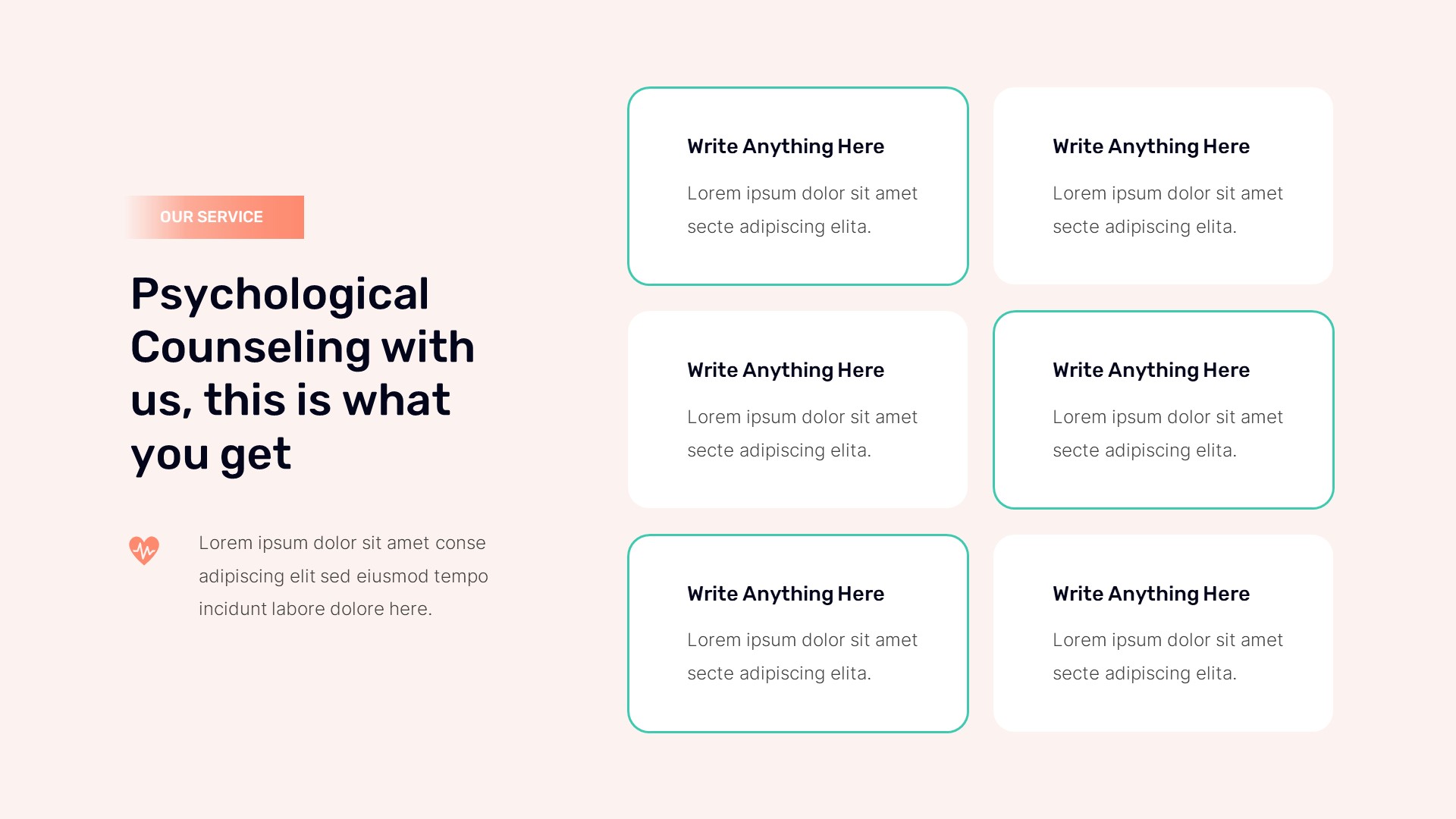 Psychology Counseling PowerPoint Template, Presentation Templates ...