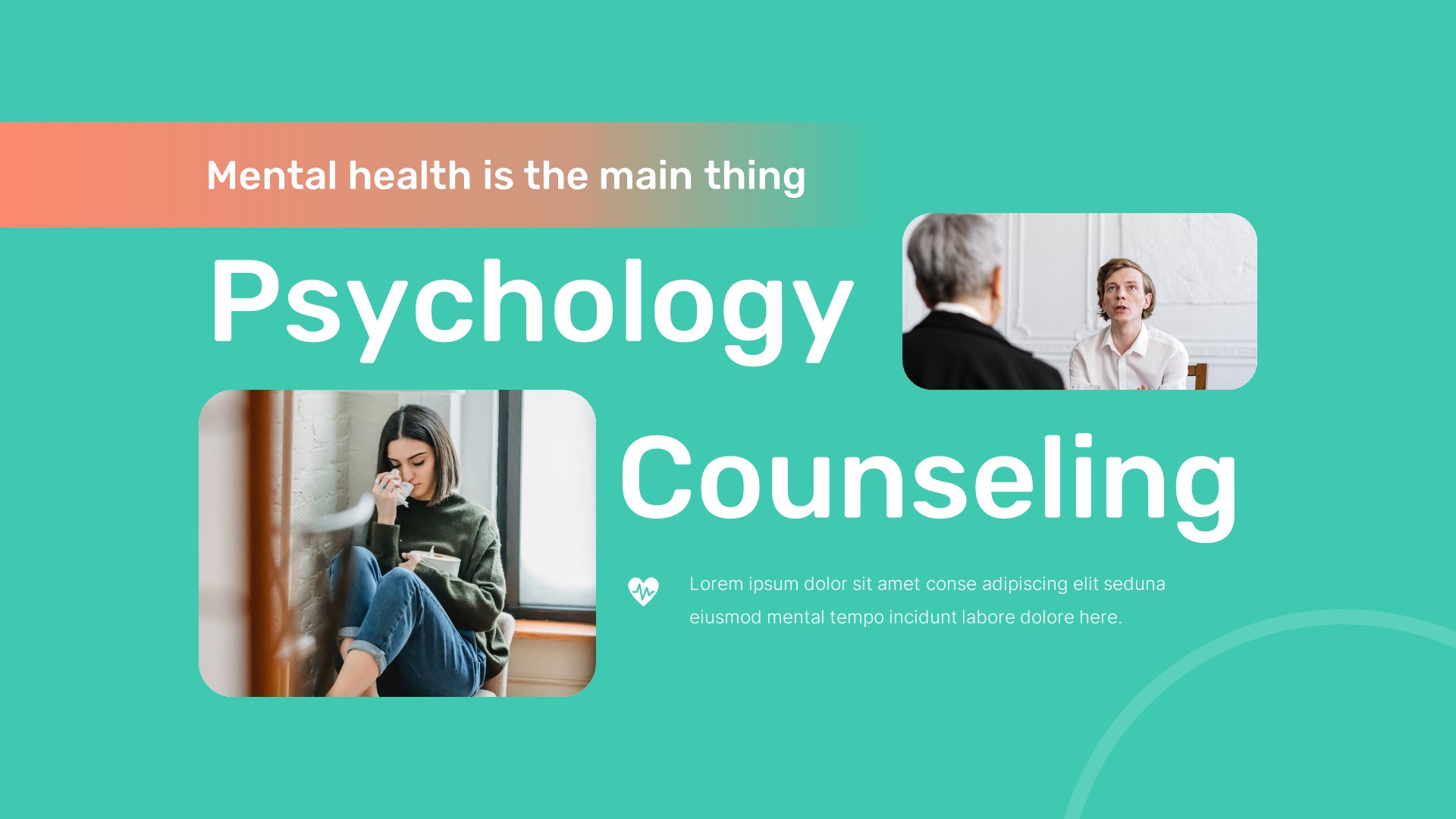 Psychology Counseling PowerPoint Template, Presentation Templates ...
