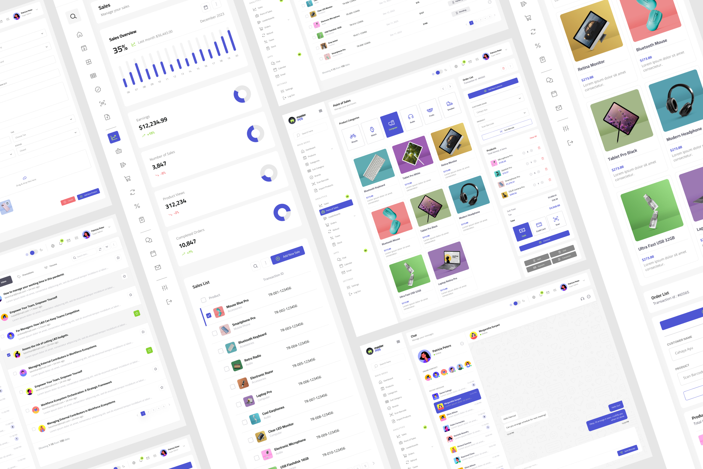 MasterPOS - Point of Sales Admin Dashboard Figma by peterdraw | ThemeForest