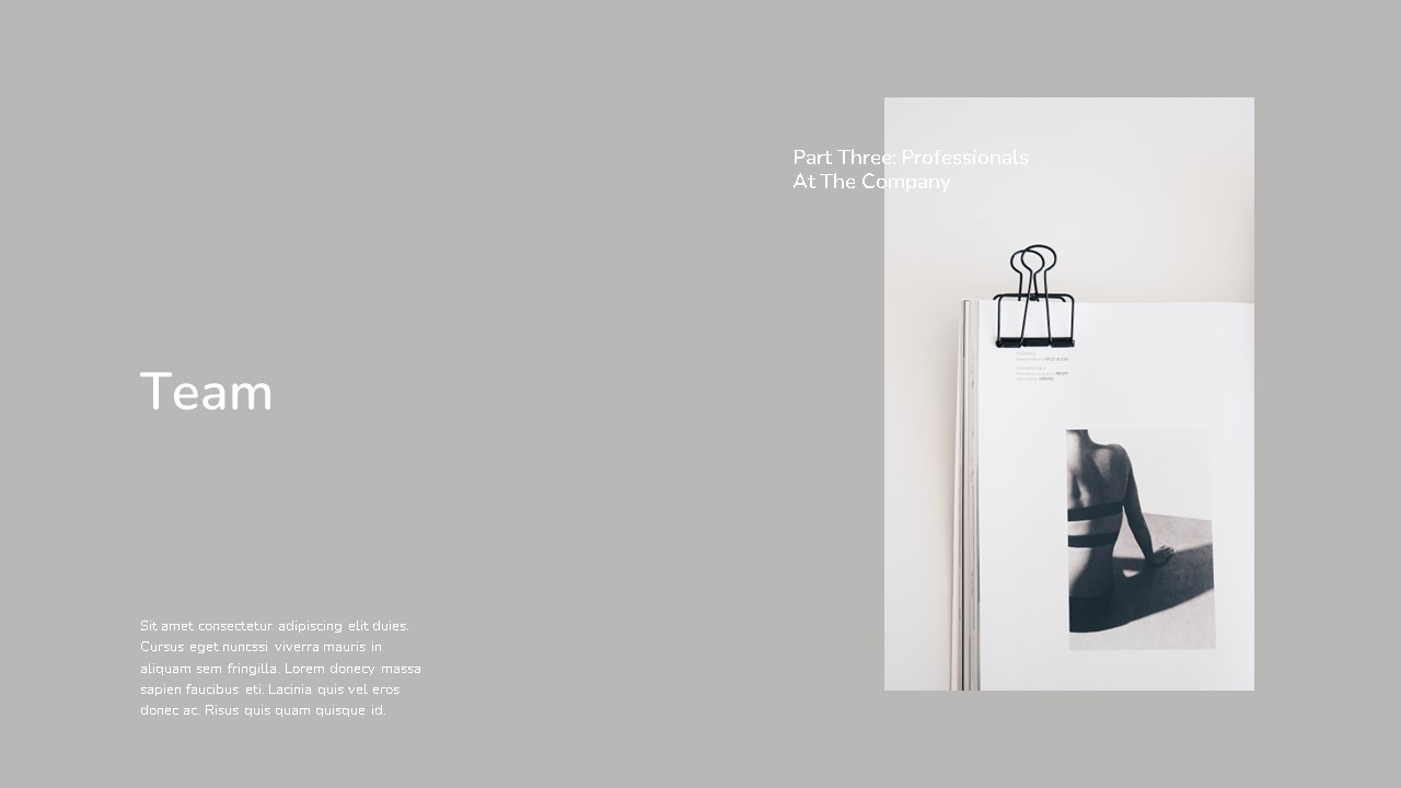 Blanco - Minimal Portfolio PowerPoint Presentation Template ...