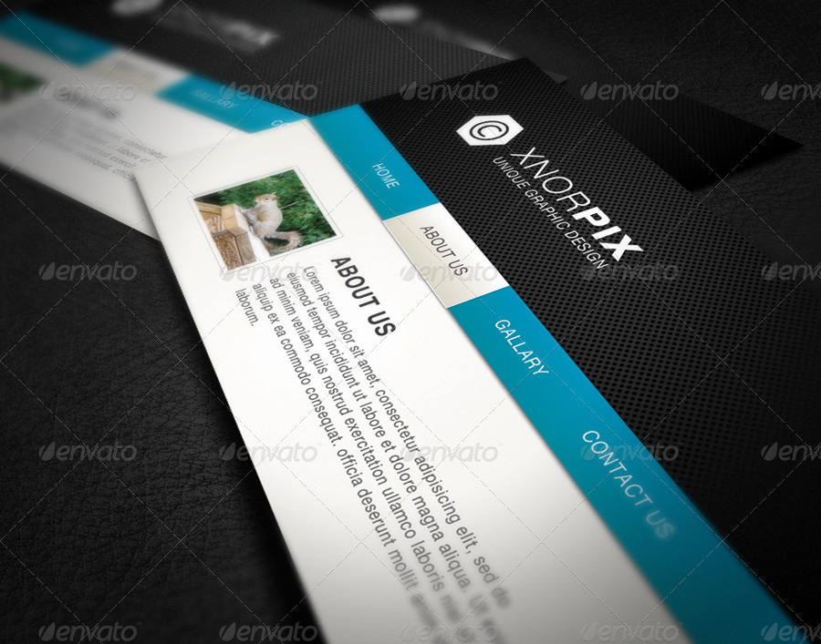 Web Business Card, Print Templates | GraphicRiver