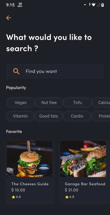 Food Delivery - Restaurant Food Order in Flutter 3.0 by JeffDeveloper