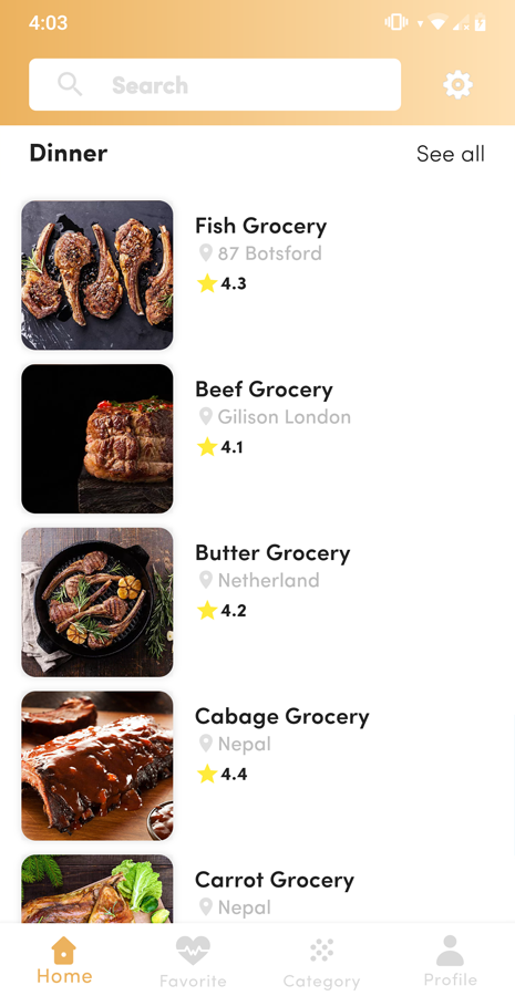 Recipe App - Get Recipes UI KITS template flutter 3.0 Cooking app ...