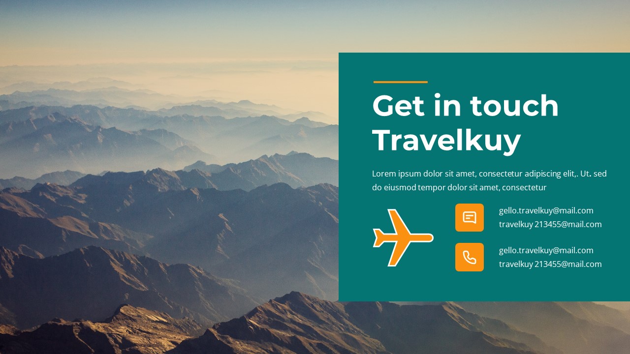 Epic Journey - Travel PowerPoint Template, Presentation Templates ...