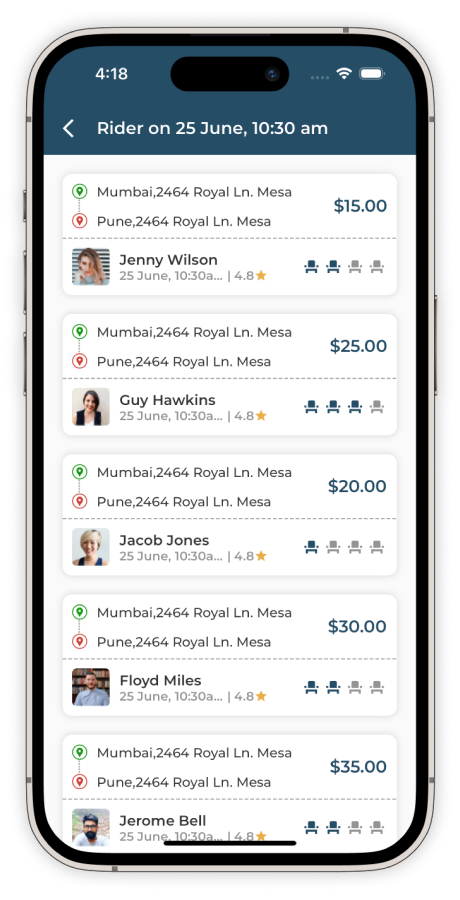 Carpooling App | Bike Pooling App | Ride Sharing App | Car sharing App | Flutter | GoPoolar by ...