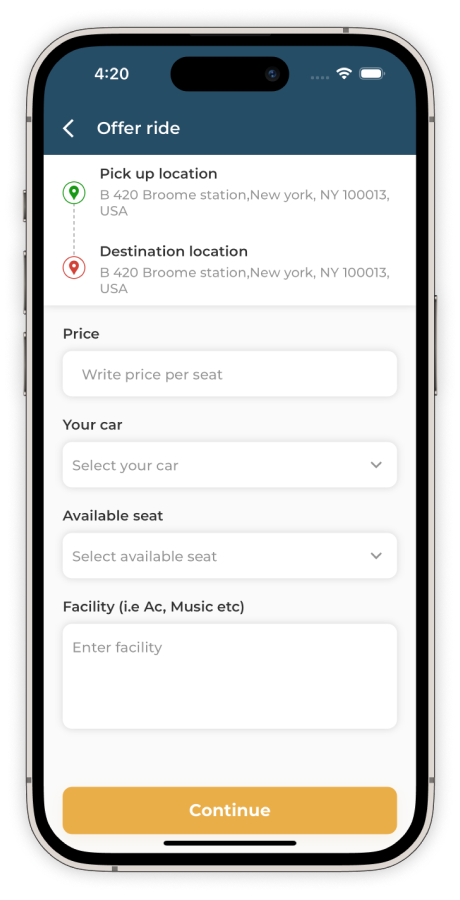 Carpooling App | Bike Pooling App | Ride Sharing App | Car sharing App | Flutter | GoPoolar by ...