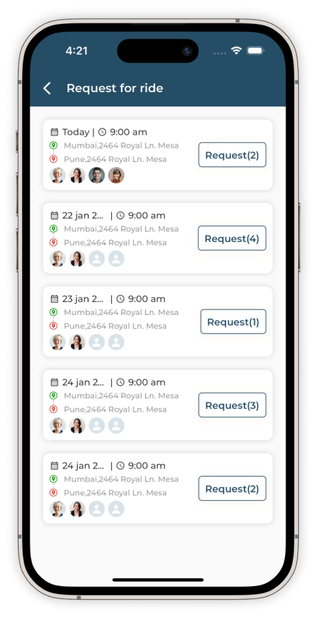 Carpooling App | Bike Pooling App | Ride Sharing App | Car sharing App | Flutter | GoPoolar by ...