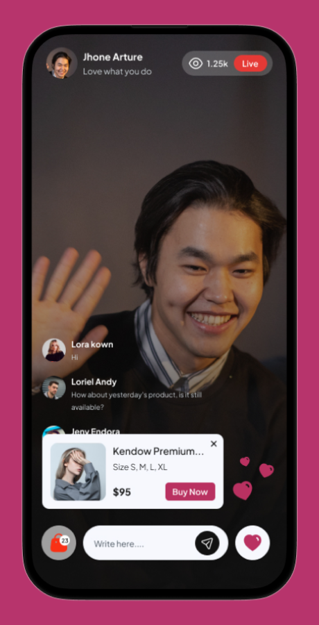 Era Shop : Live Streaming, Short Video based E-commerce Store Multi ...