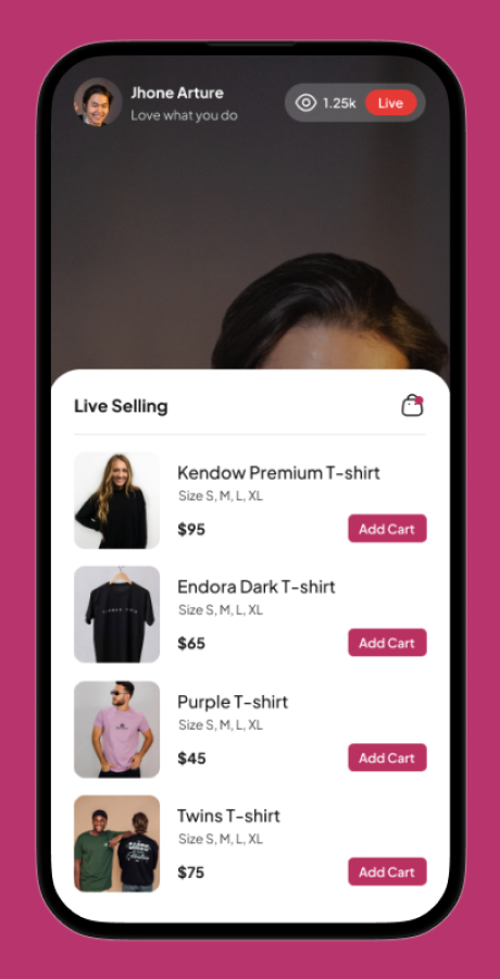 Era Shop : Live Streaming, Short Video based E-commerce Store Multi ...