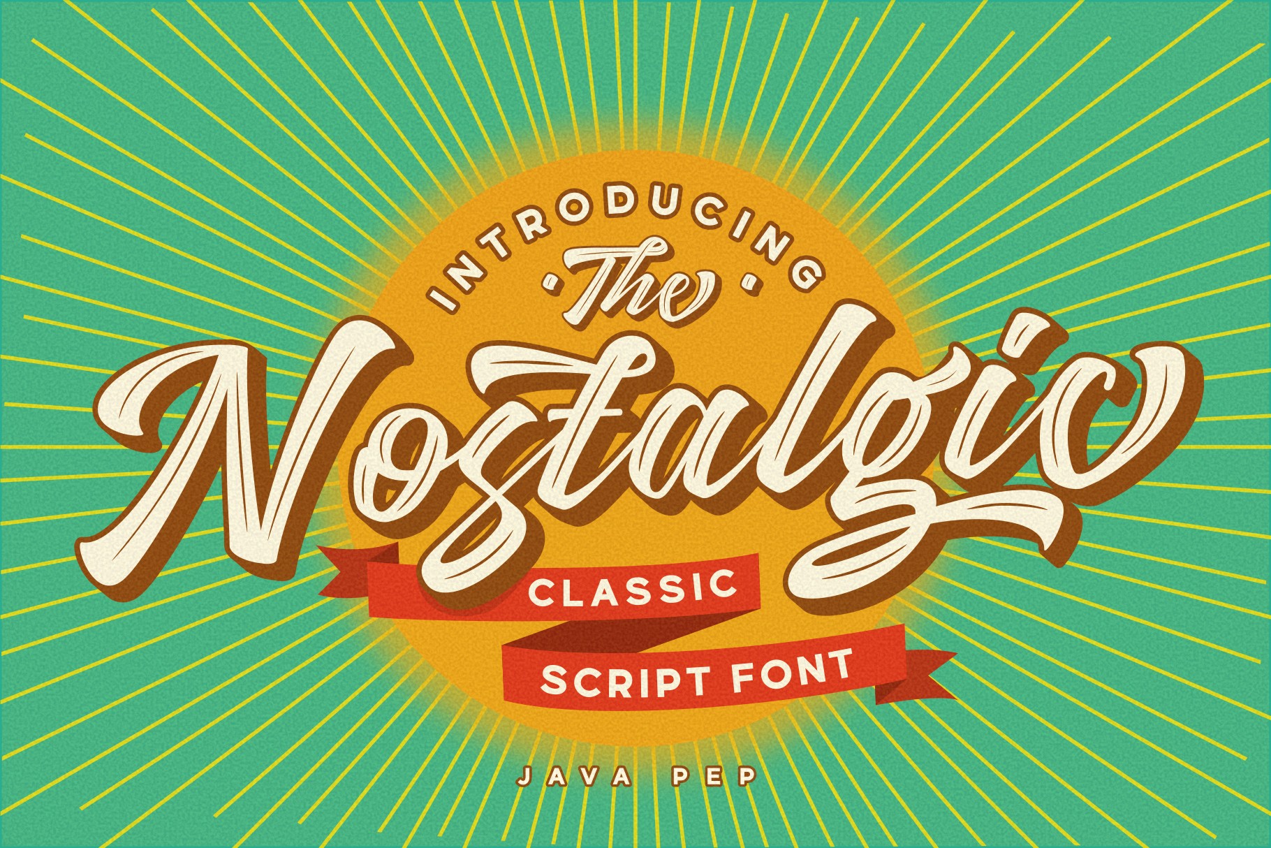 Nostalgic - Classic font style, Fonts | GraphicRiver