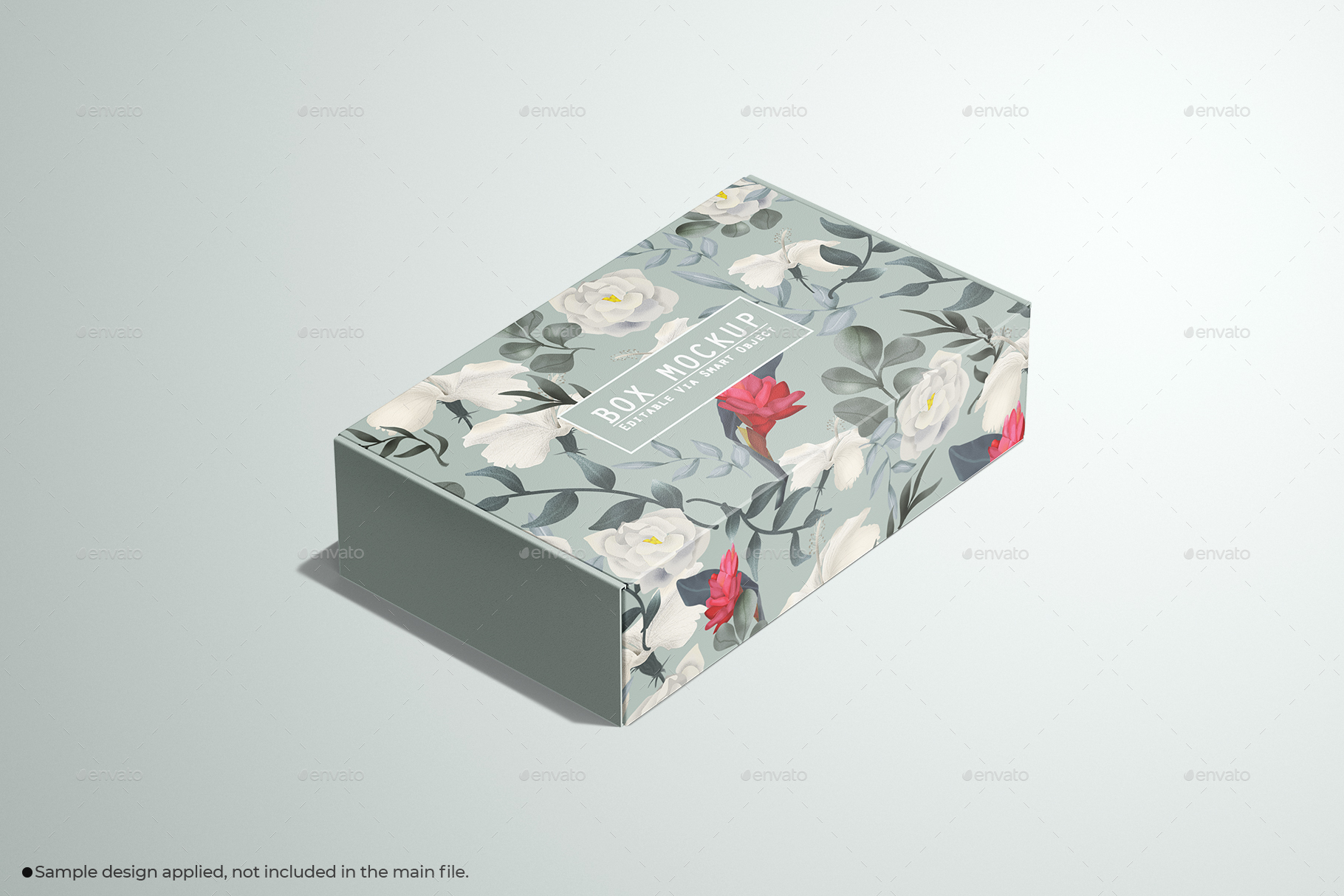 Rectangular Mailing Box Packaging Mockup, Graphics | GraphicRiver