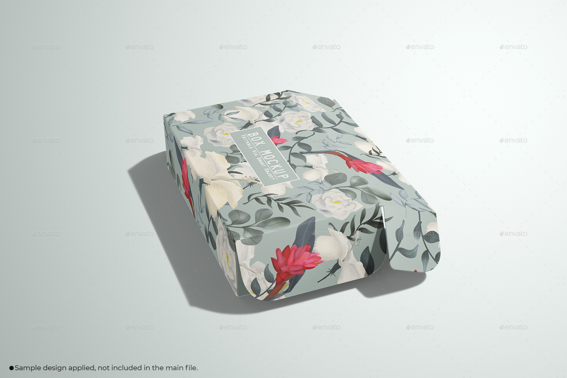 Rectangular Mailing Box Packaging Mockup, Graphics | GraphicRiver