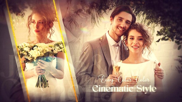 Cinematic Wedding Slideshow | Beautiful Love Story, After Effects ...