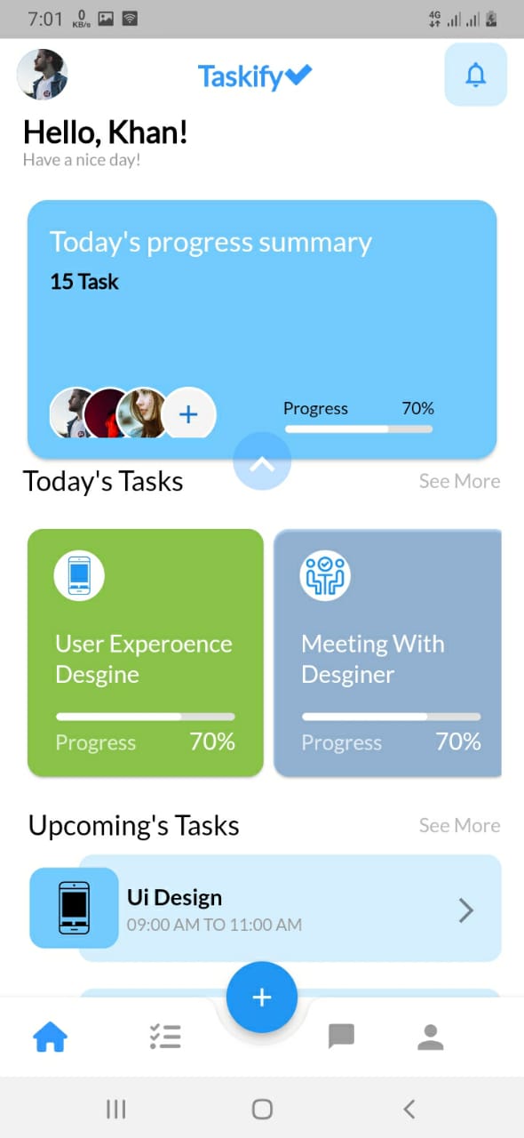 Taskify - (Task Management App) Flutter UI Kit by InnovativeKhanDev