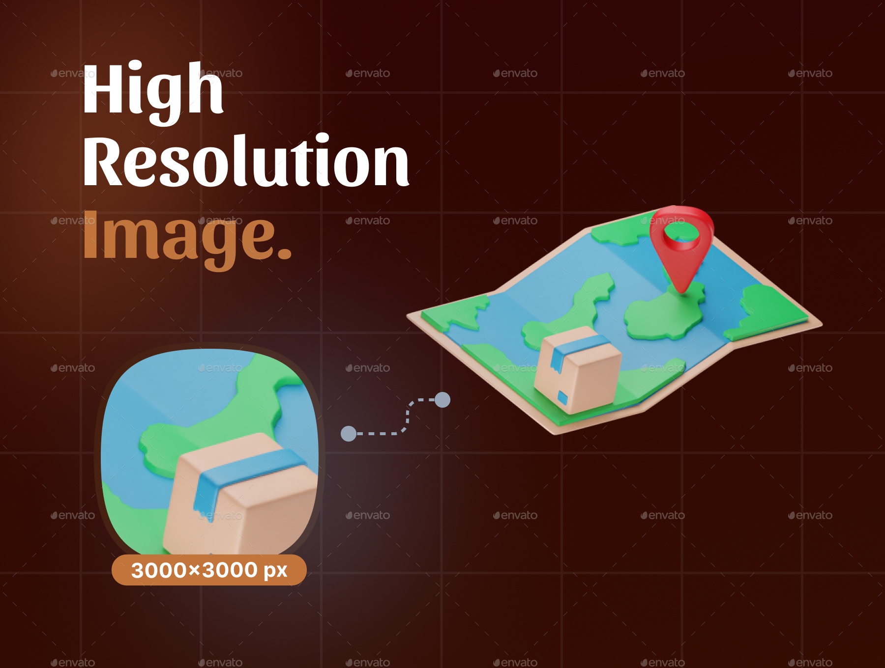 Delivery Package 3D Icon Pack, Graphics | GraphicRiver