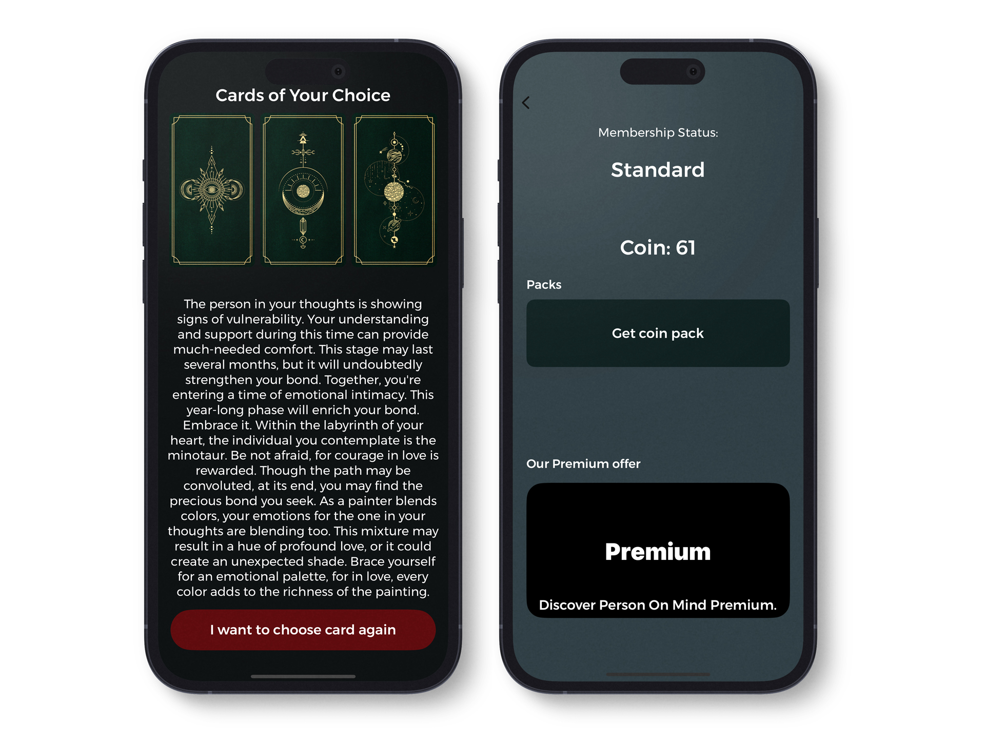 Person On My Mind - Tarot/Fortune Telling App for iOS by NGNdev ...