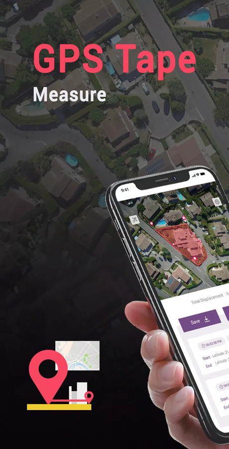 GPS Tape Measurement - GPS Distance Measurement - GPS Fields Area ...