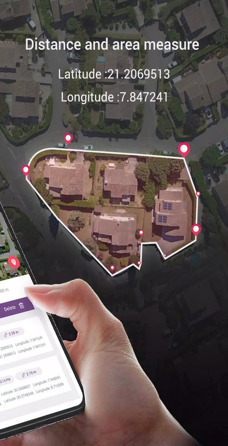 GPS Tape Measurement - GPS Distance Measurement - GPS Fields Area Measure by CodeSpaceInfotech
