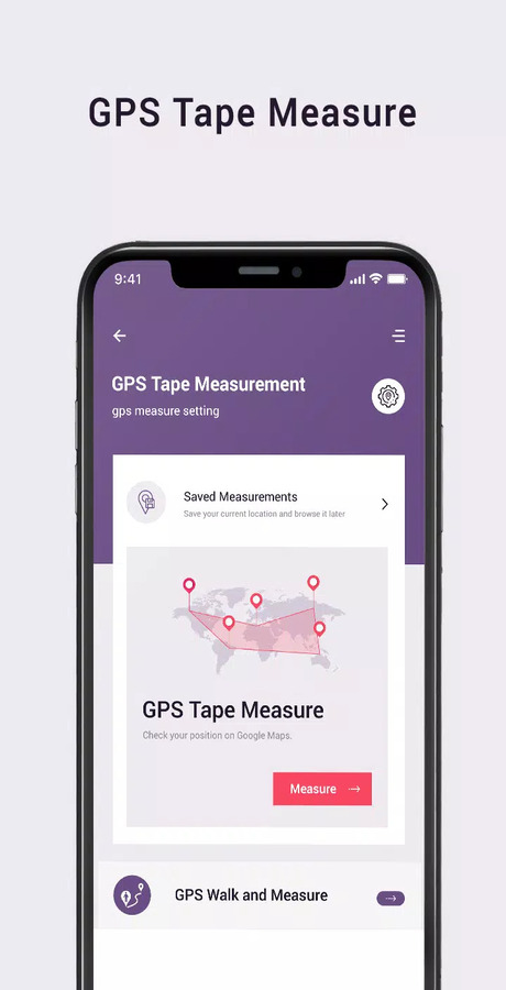 GPS Tape Measurement - GPS Distance Measurement - GPS Fields Area ...