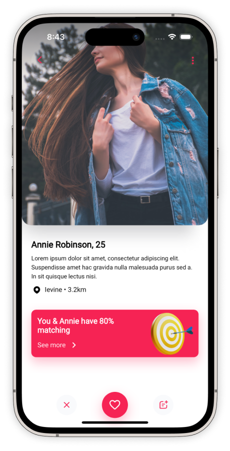 Online Dating and Chatting App Template | Swipe, Chatting | Modern Dating app | Flutter | Match ...